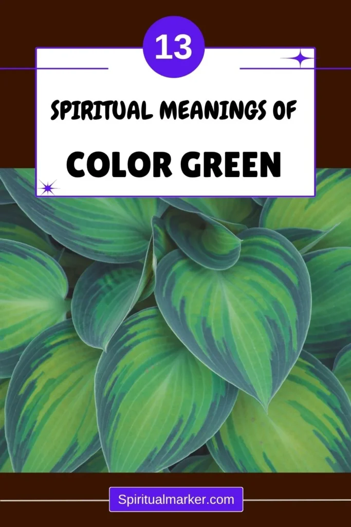 Color Green Spiritual Meaning, Symbolism & Psychology | Spiritual Marker