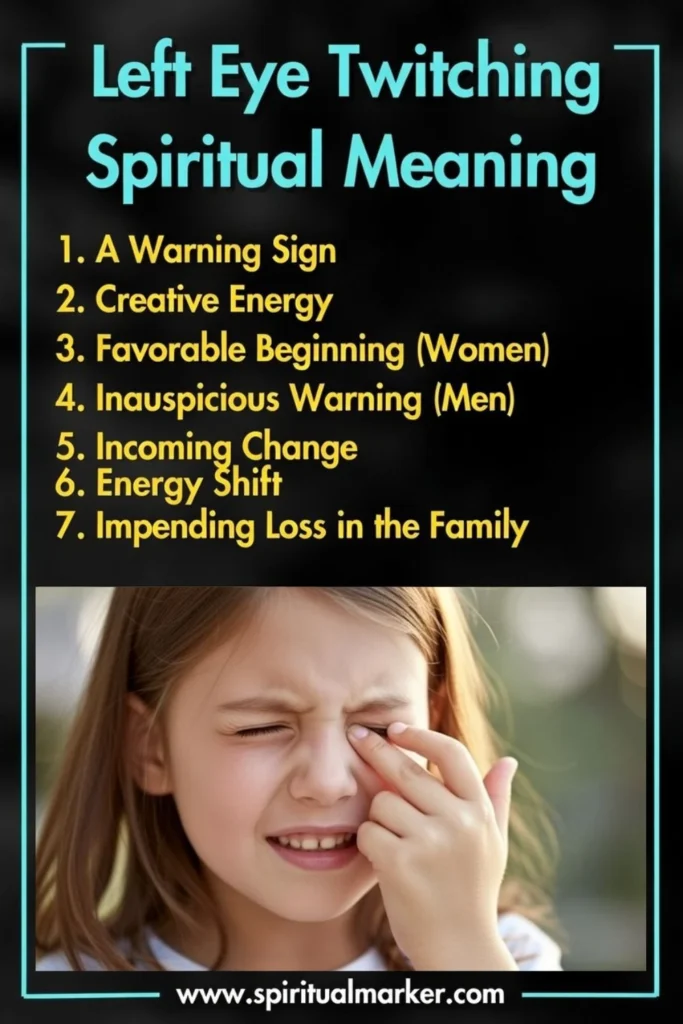 Left Eye Twitching Superstitions and Spiritual Meanings | Spiritual Marker