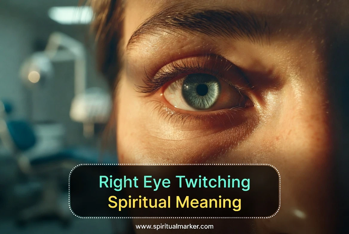 Right Eye Twitching Superstitions and Spiritual Meanings | Spiritual Marker