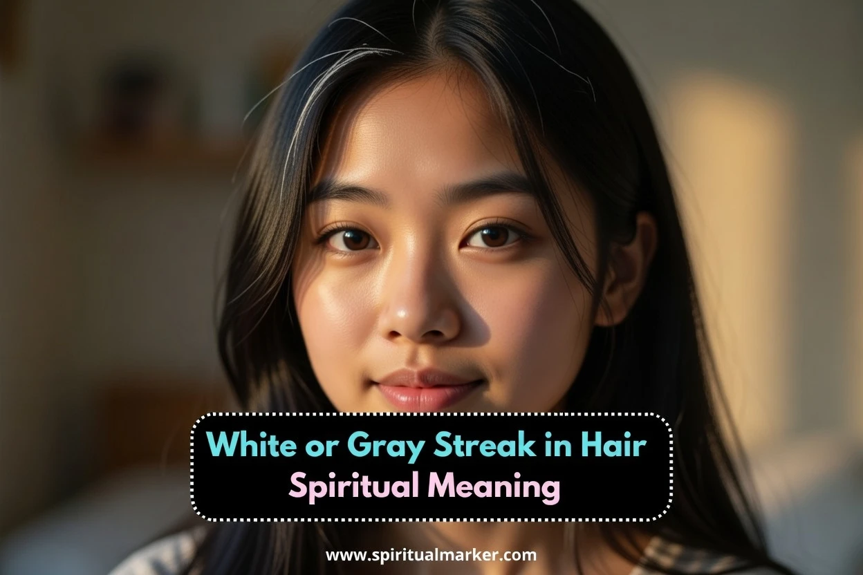 White or Gray Mallen Streak in Hair Spiritual Meaning & Symbolism ...