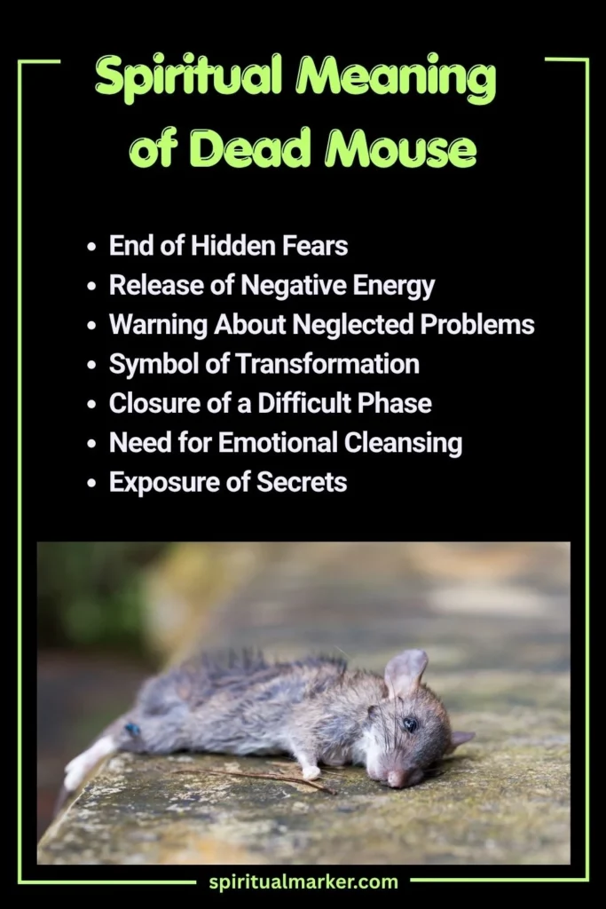 Dead Mouse in House Spiritual Meaning: 10 Signs and Warnings ...